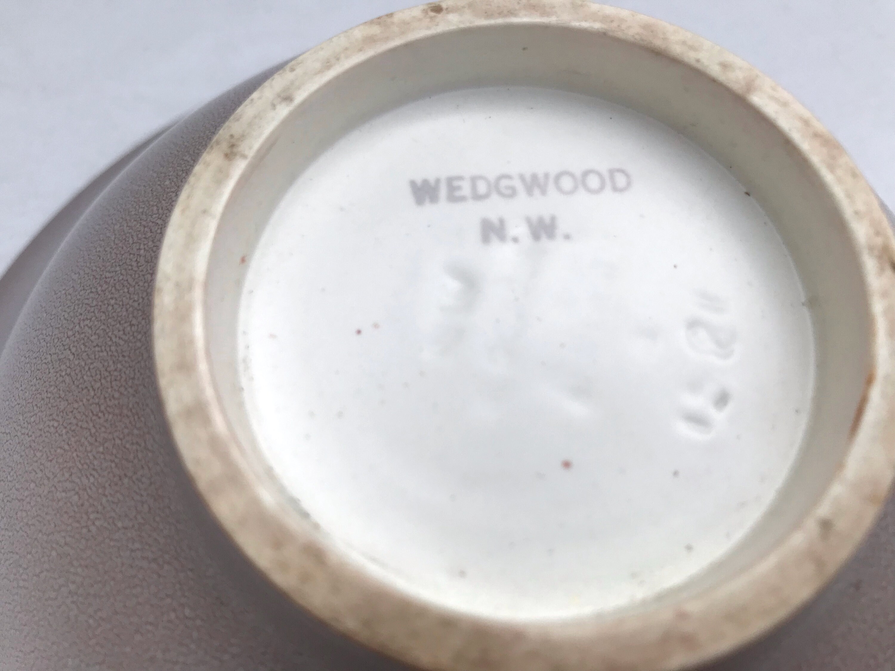 Wedgwood Norman Wilson Glazed Interior Fluted Bowl - Etsy