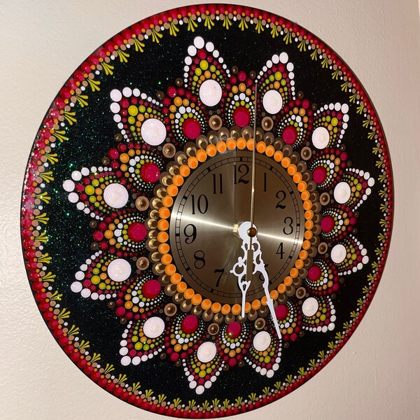 Mandala Clock - Etsy