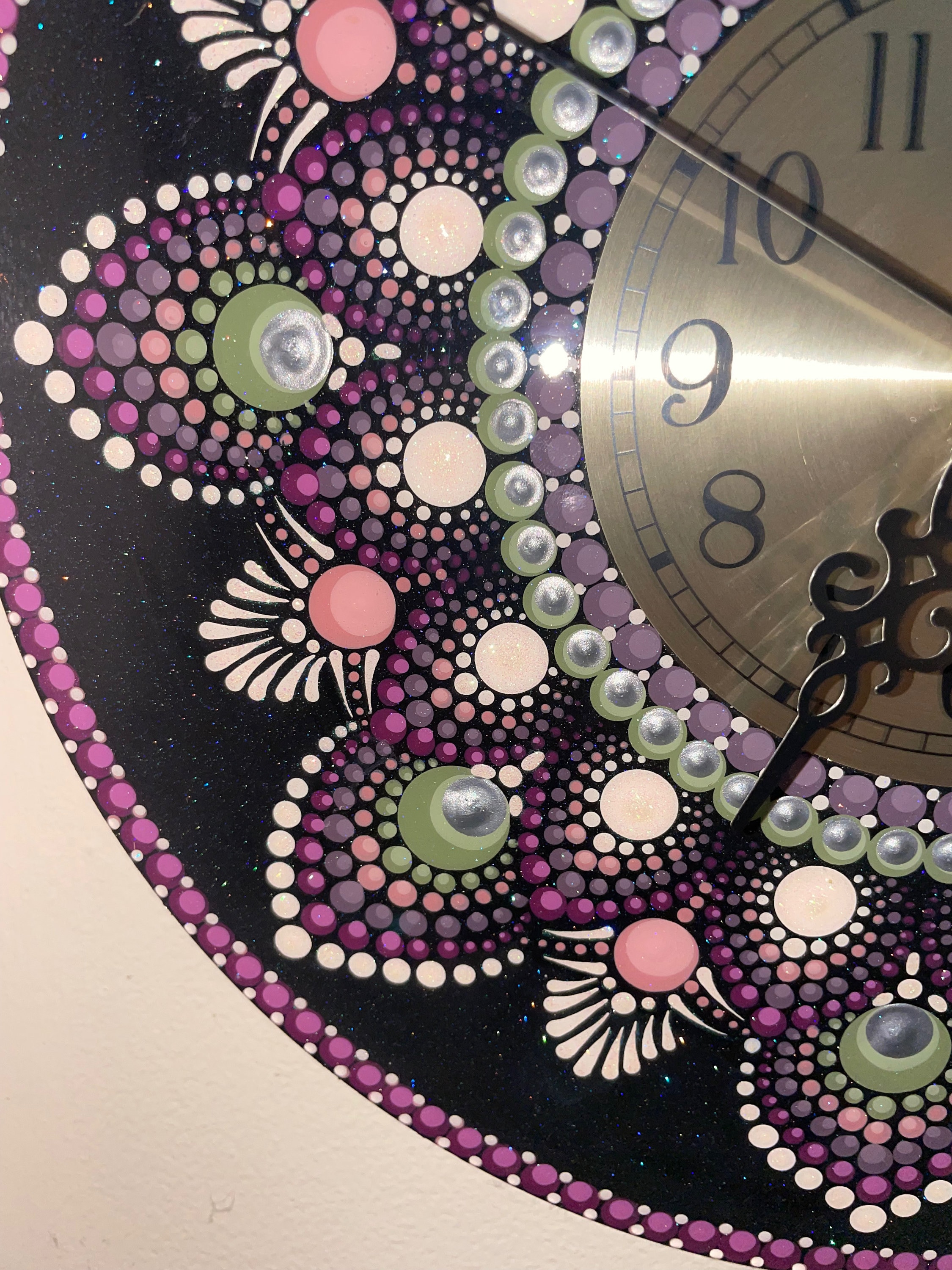 Original Dotted Clock - Etsy