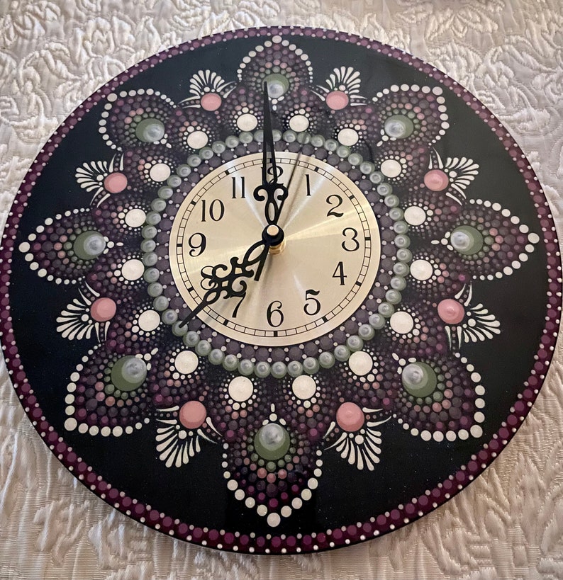 Original Dotted Clock - Etsy