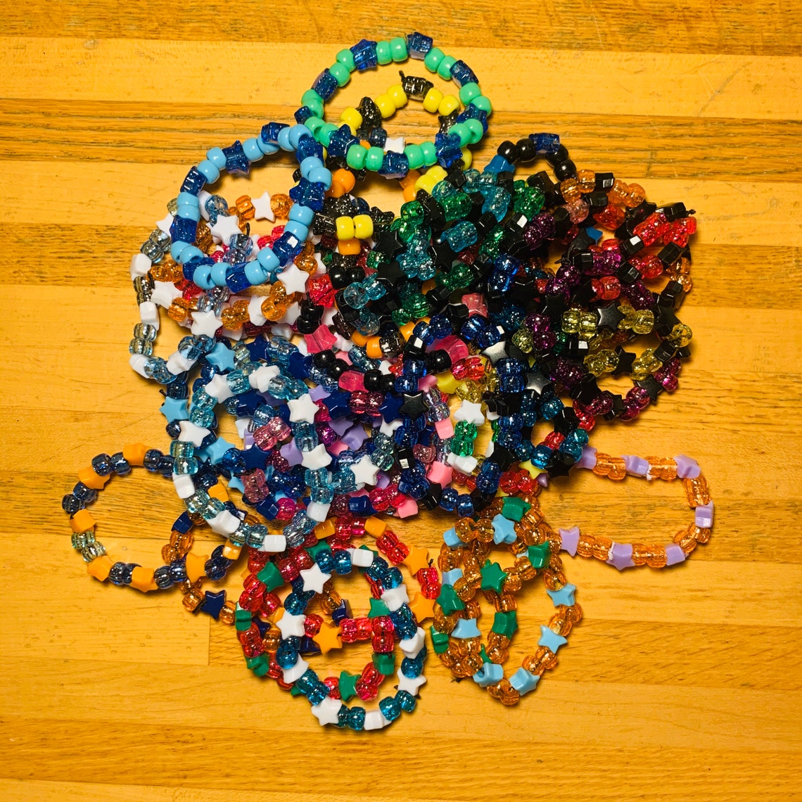 STAR GLITTER Kandi Bracelets Candy Kandi Bead Pony Bead - Etsy STAR GLITTER Kandi Bracelets Candy Kandi Bead Pony Bead - Etsy