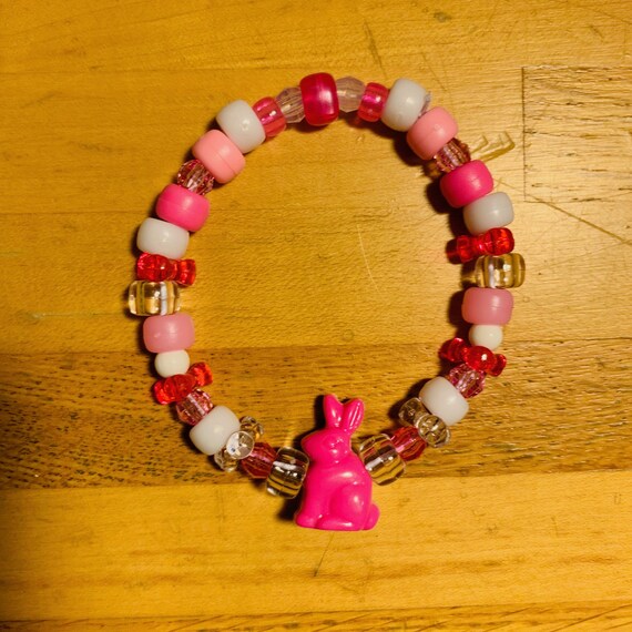 Bunny Rabbit Kandi Bracelet EDC plur Kandi Kandi Bead | Etsy
