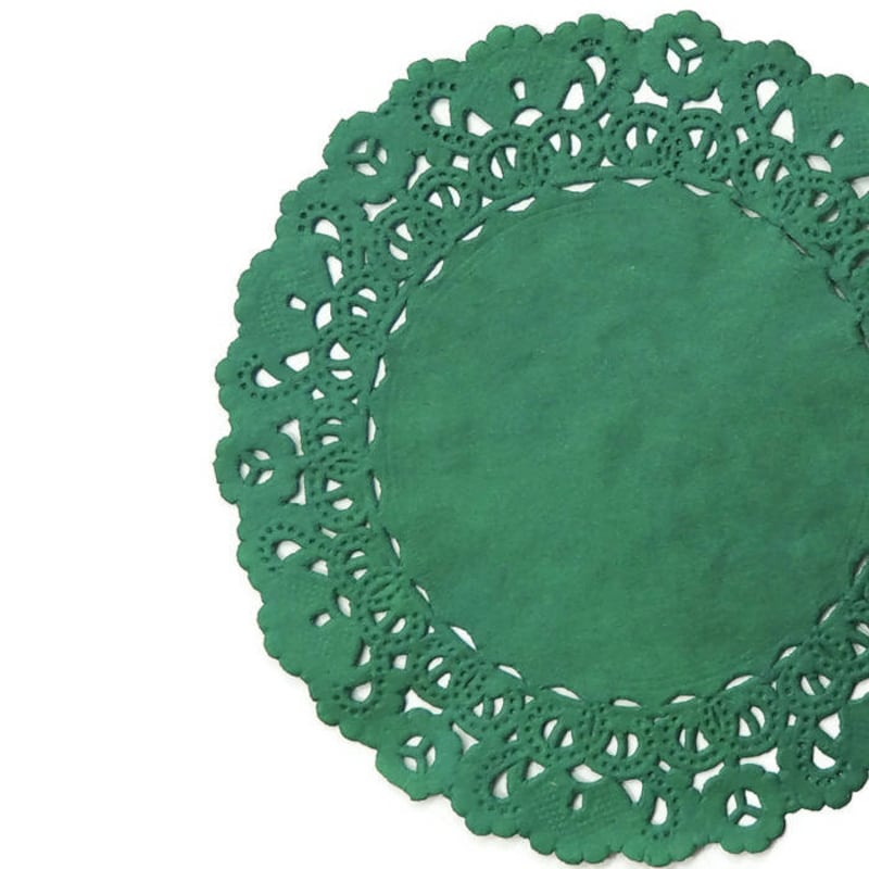Green Paper Doily - Etsy