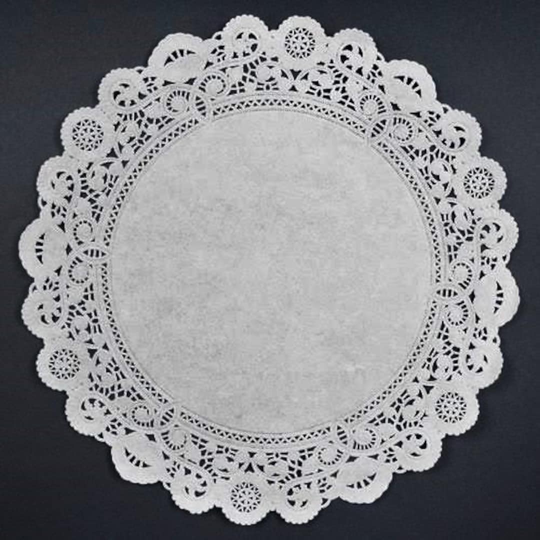 16" White Normandy Paper Doilies | Perfect for Table Centerpiece ...