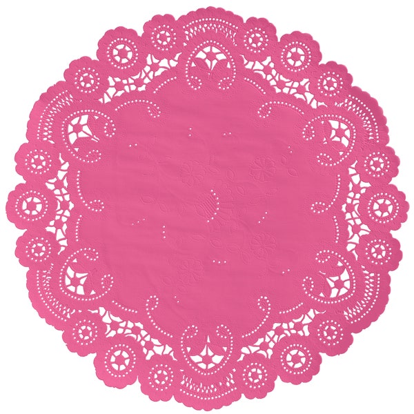 Pink Paper Doilies - Etsy
