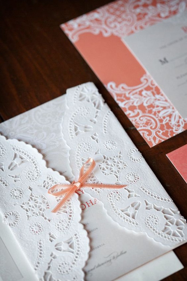 4" 5" 6" 10" Vintage Smith Lee FRENCH LACE Paper Doilies | Round White ...