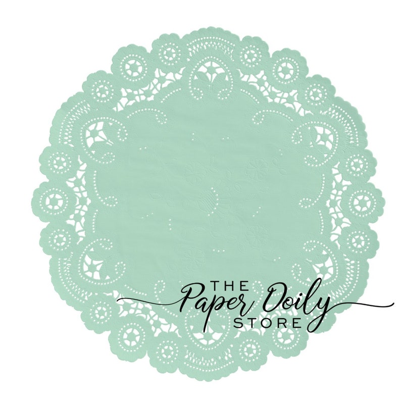 Green Paper Doily - Etsy