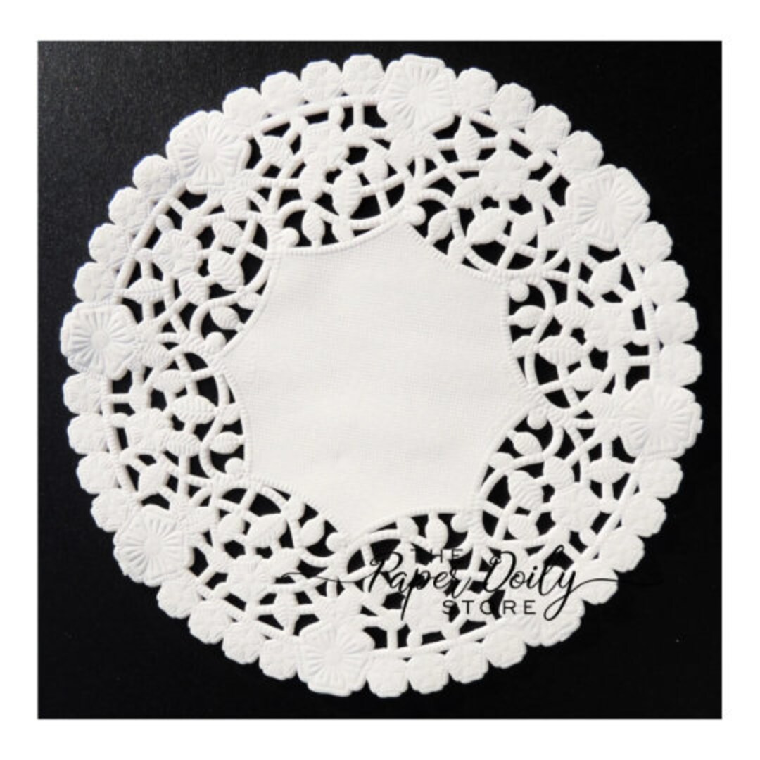 4" 6" 8" 10" 12" WHITE Lancaster PAPER DOILIES | Craft Doilies, Paper ...