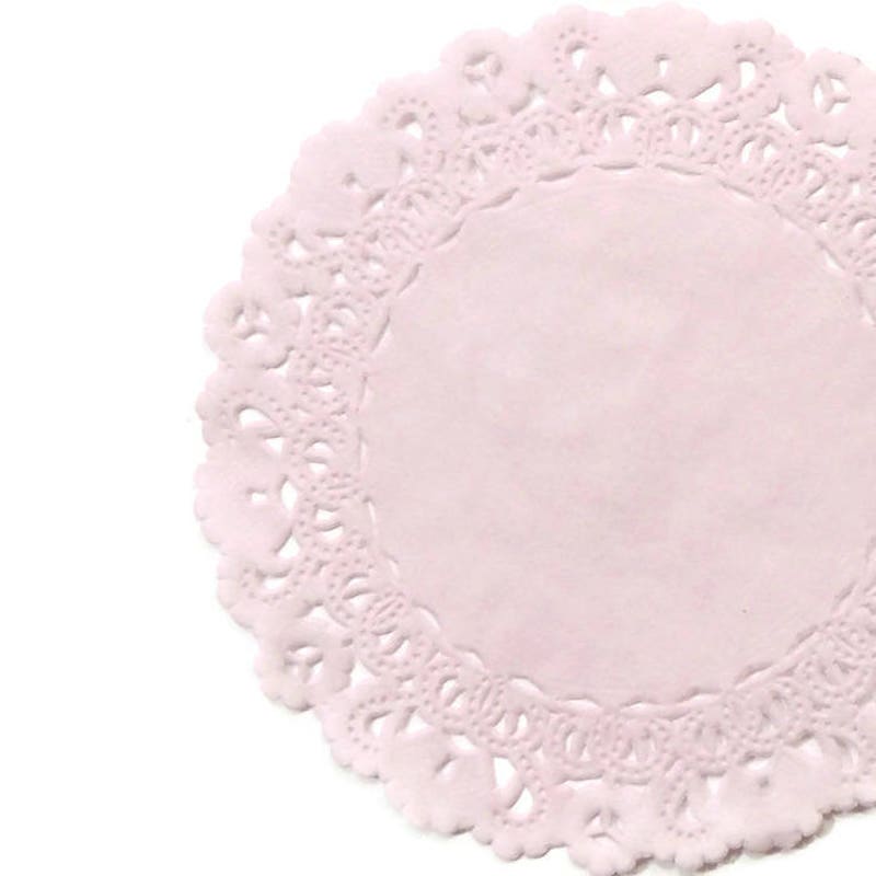 Pink Paper Doilies - Etsy