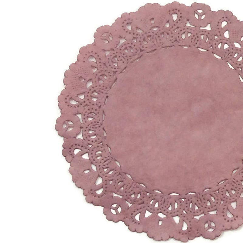 Pink Paper Doilies - Etsy