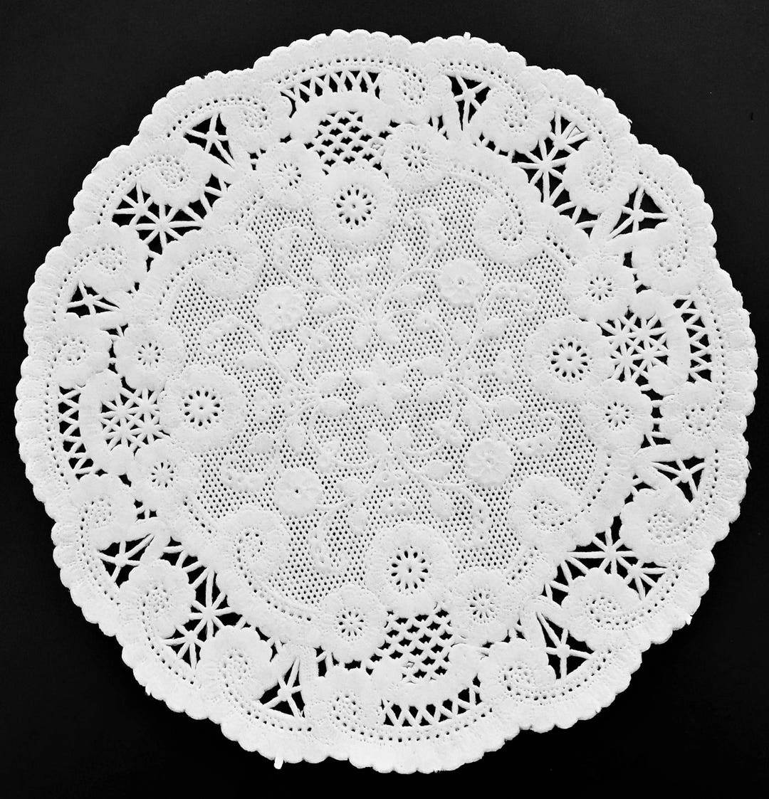 4" 5" 6" 10" Vintage Smith Lee FRENCH LACE Paper Doilies | Round White ...