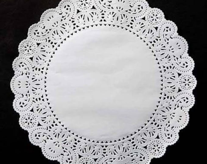 14" WHITE PAPER Chargers | Plate Chargers, Centerpiece Doilies, Doily ...