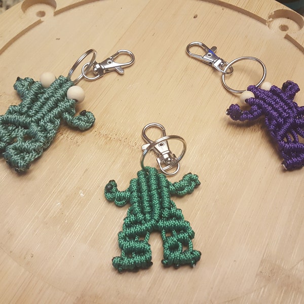 Macrame Frog - Etsy