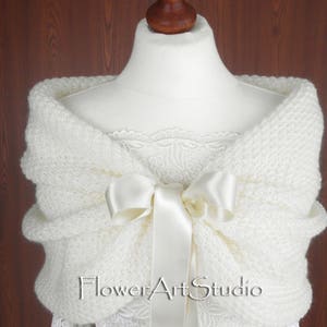 Ivory Wedding Wrap Bridal Shawl Bridal Cover up Wedding Bolero - Etsy