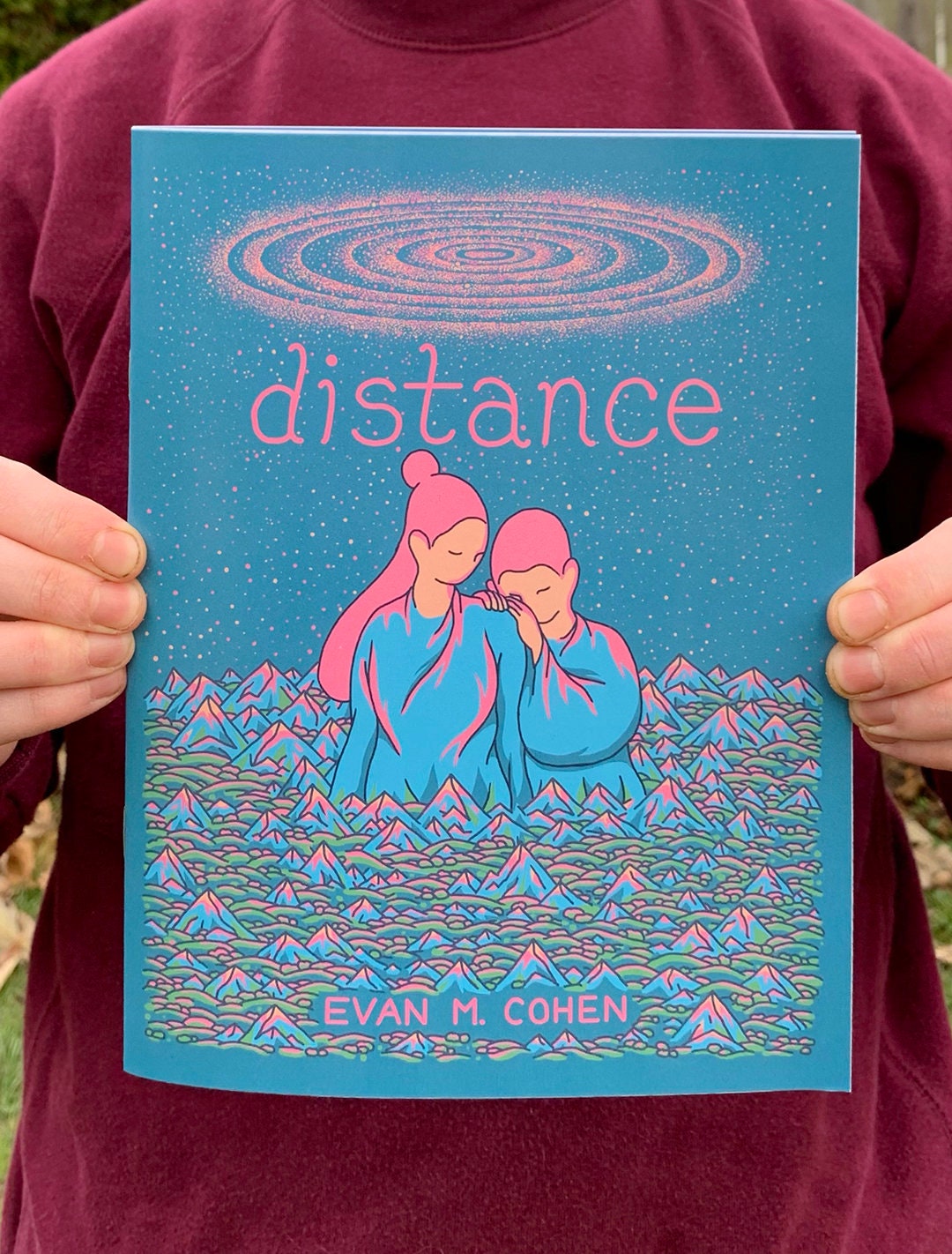 Distance Comic Book. 24 Page 9.75" X 7.5" Inkjet Print. Love That ...