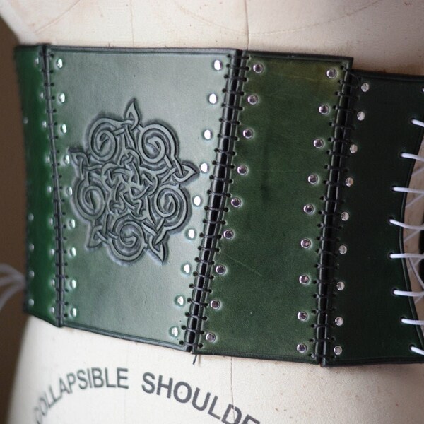 Leather Bustier - Etsy