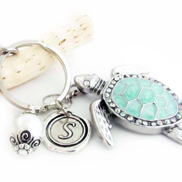 Turtle Keyring - Etsy