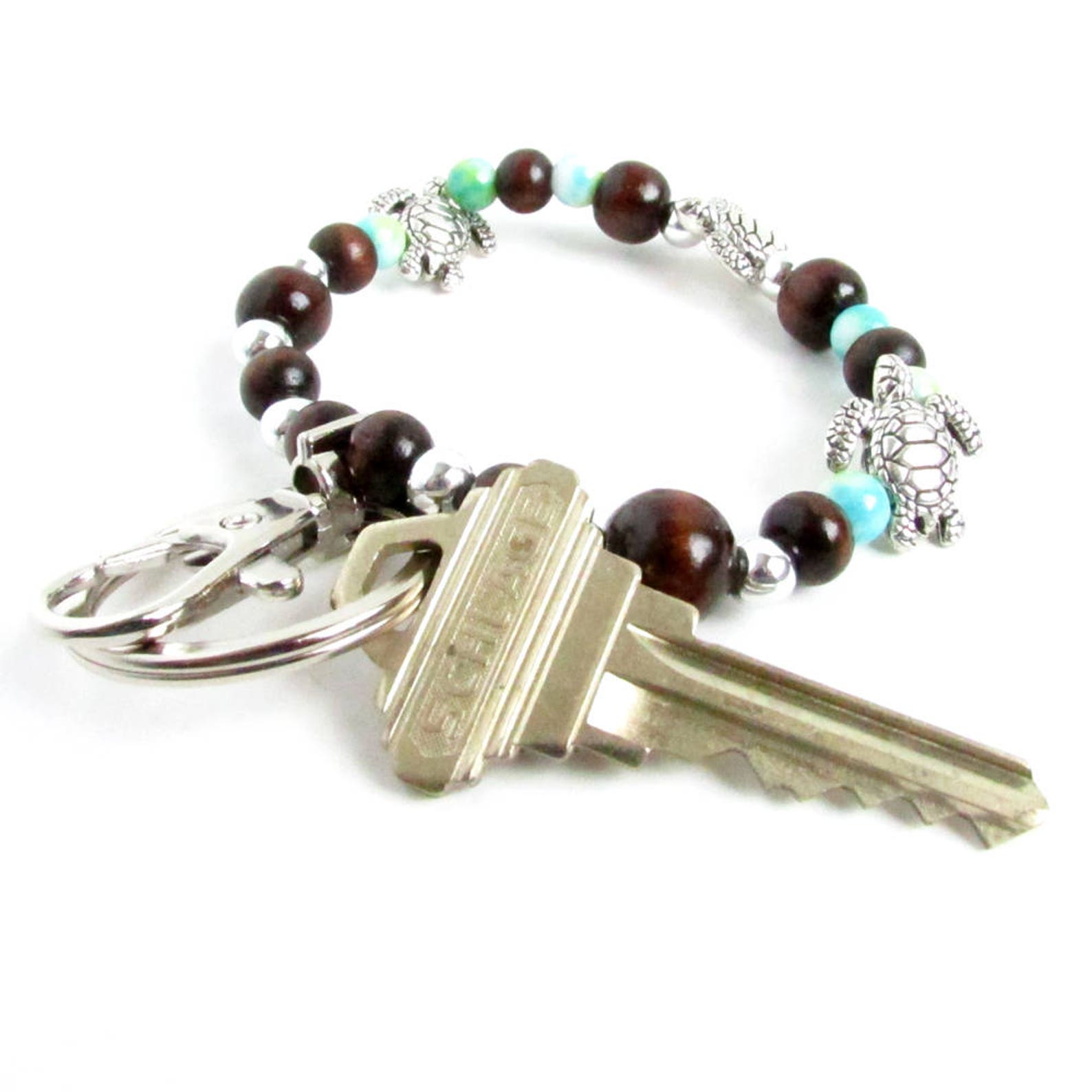 Keychain Bracelet Wrist Keychain Bracelet Keychain Wristlet - Etsy