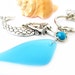 Mermaid Keychain, Mermaid Key Chain, Mermaid Gift, , Sea Glass Keychain ...