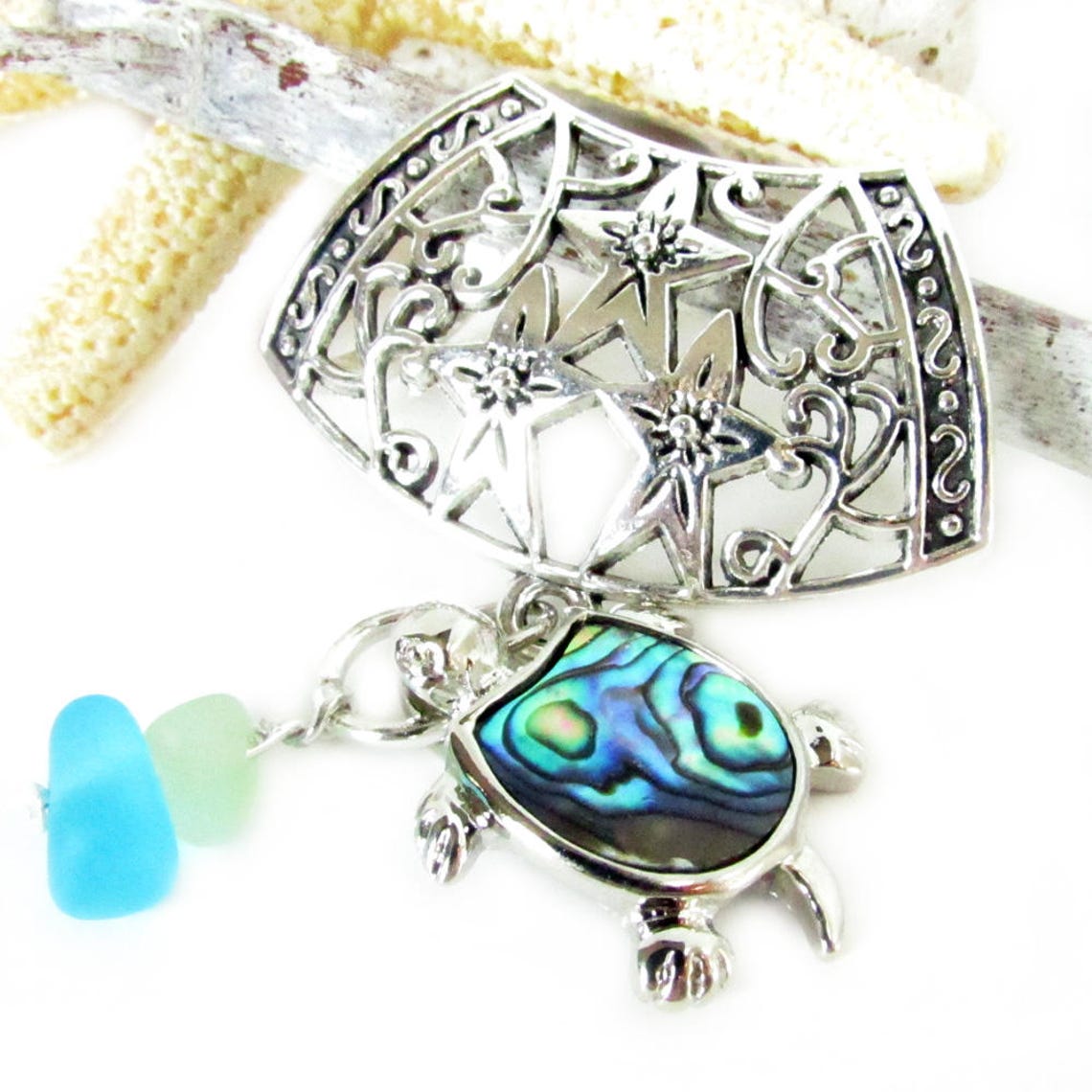 Turtle Scarf Pendant Slides Scarf Jewelry Scarf Ornament - Etsy