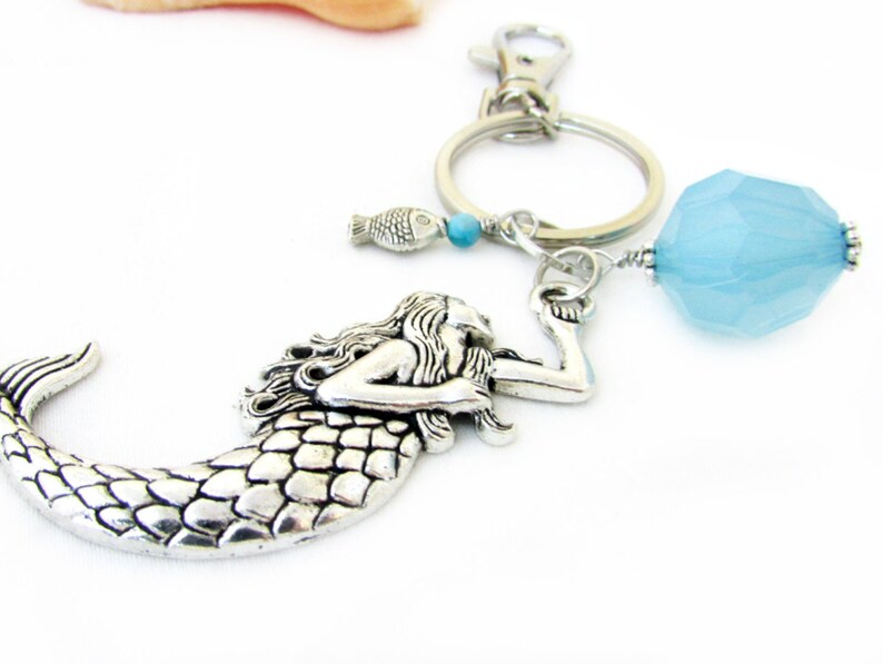 Mermaid Keychain Mermaid Accessories Mermaid Gifts Car - Etsy