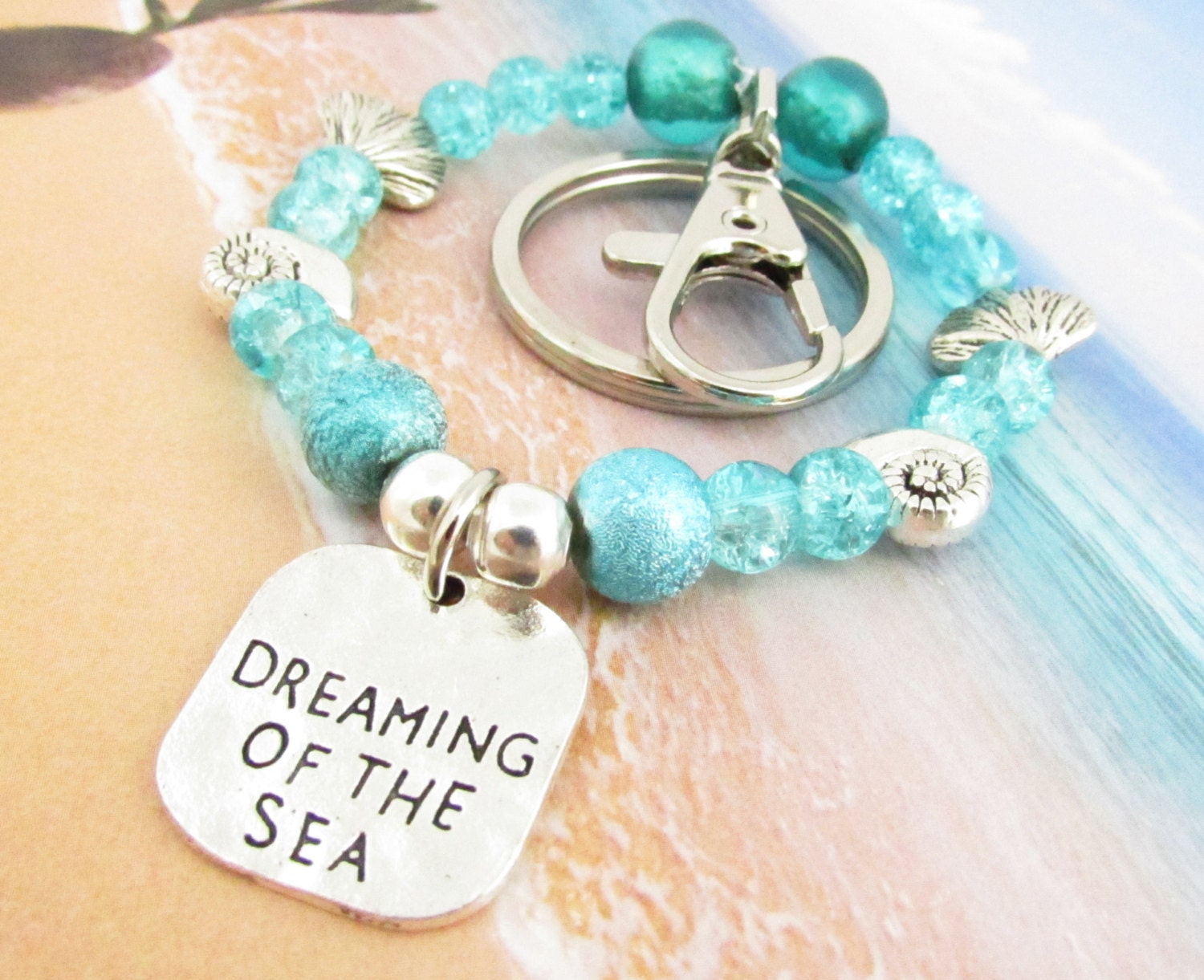 Keychain Bracelet Wrist Keychain Bracelet Keychain Wristlet | Etsy