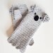 Fingerless Gloves, KOALA Gloves, Crochet Gloves, Arm Warmers, Koala ...