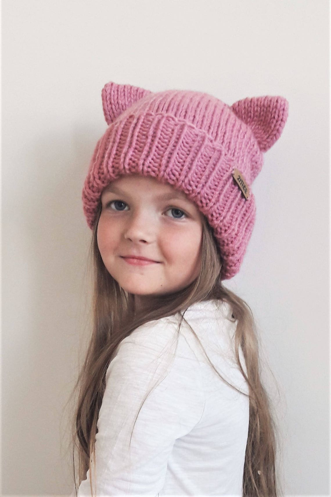 Cat Beanie Cat Ears Hat Kitty Hat Girls Outfit Winter Hat - Etsy