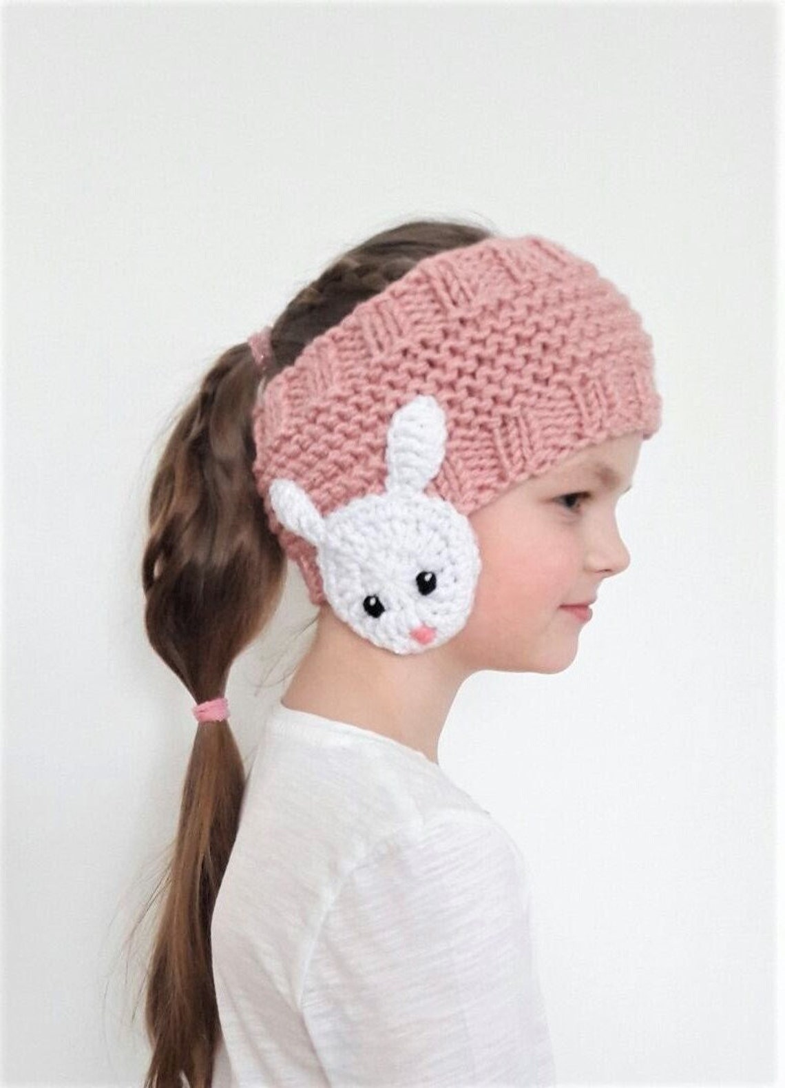 Bunny Outfit Knit Headband Easter Outfit Rabbit Headband - Etsy