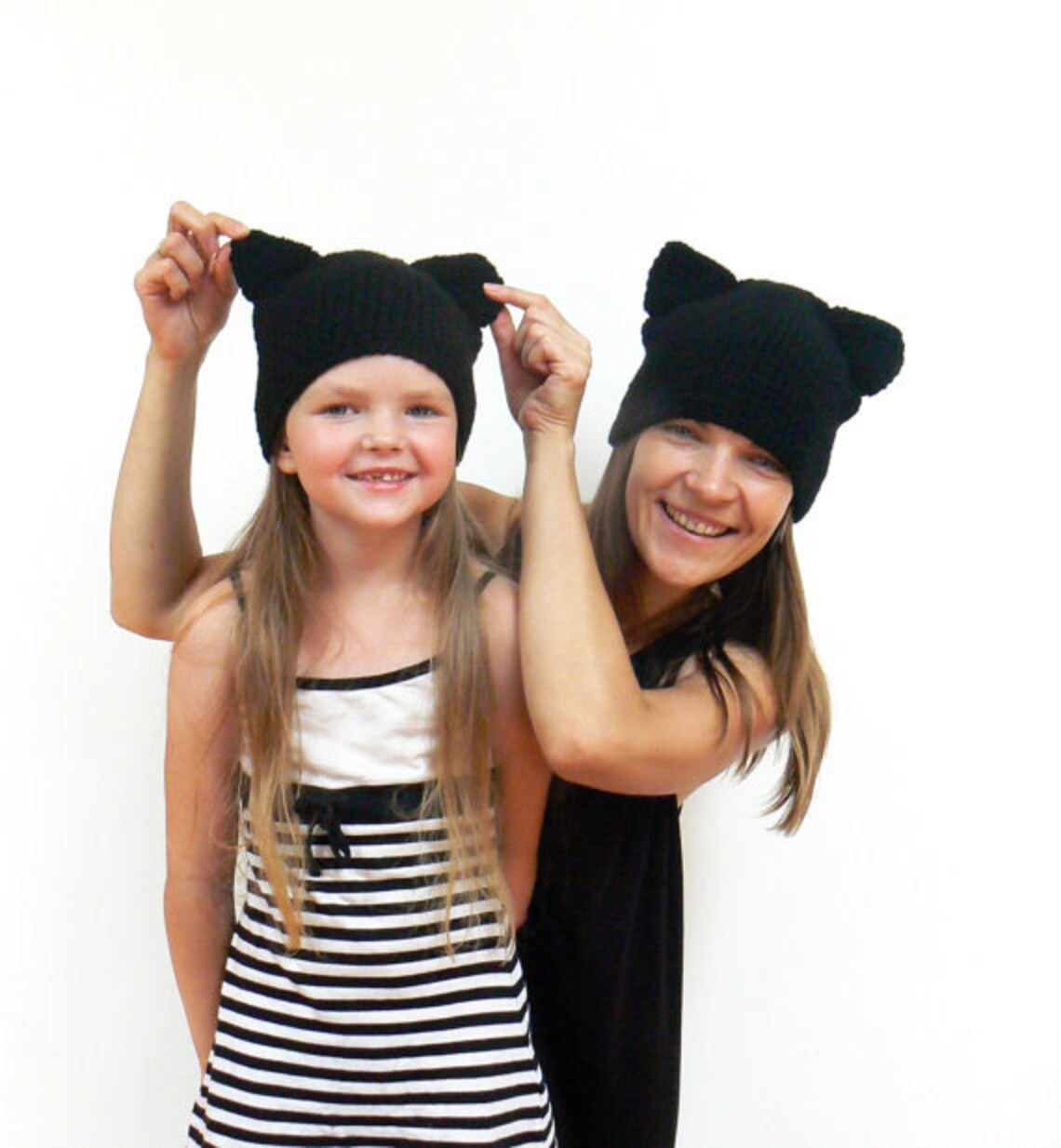 Cat Hat, Choose Your Color, Cat Beanie, Cat Ear Hat, Animal Hat, Pink ...