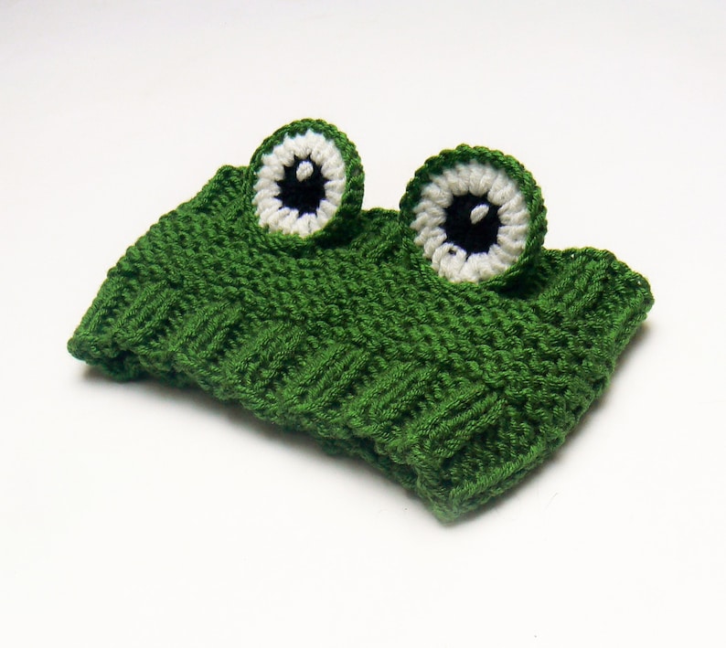 Ear Warmer Frog, Headband Frog, Head Wrap, Goblincore Outfit, Knit ...