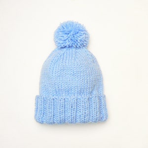 Snowman Hat, Kids Winter Hat, Knit Hat, Pom Pom Hat, Ski Hat, Kids ...