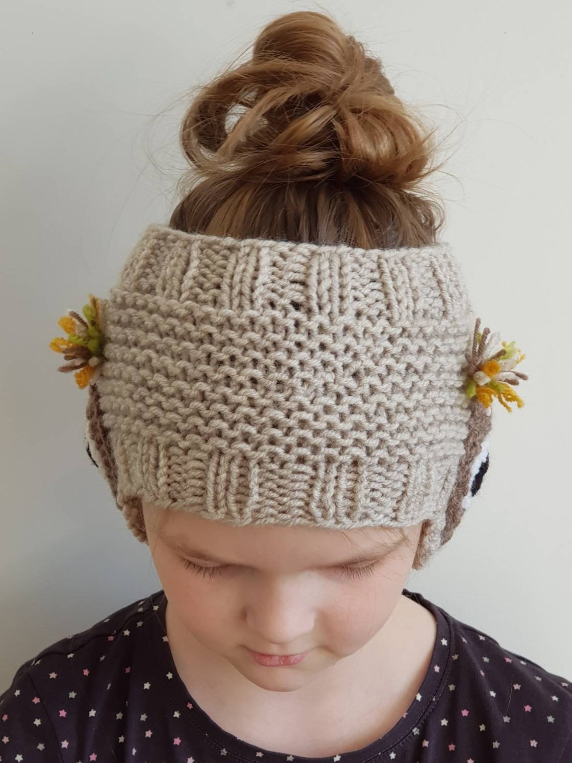 Owl Headband Spring Accessory Ear Warmer Knit Headband - Etsy