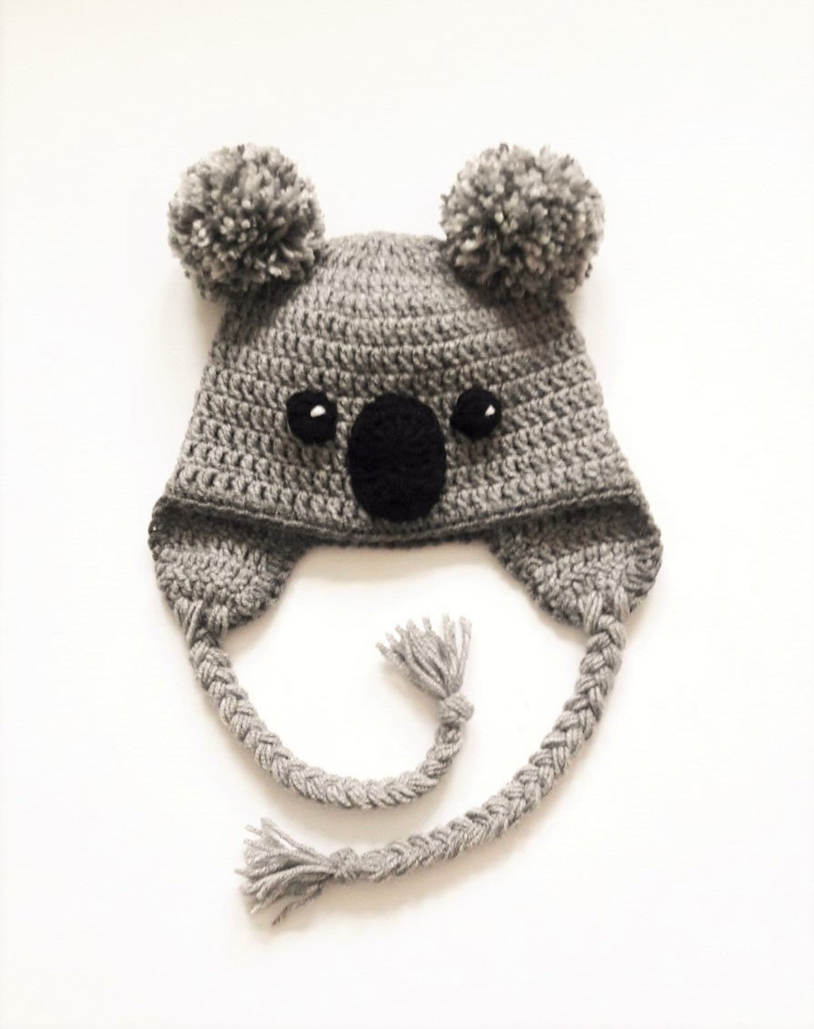 Koala Hat Crochet Hat Kids Outfit Baby Hat Women Hat Cute - Etsy Canada