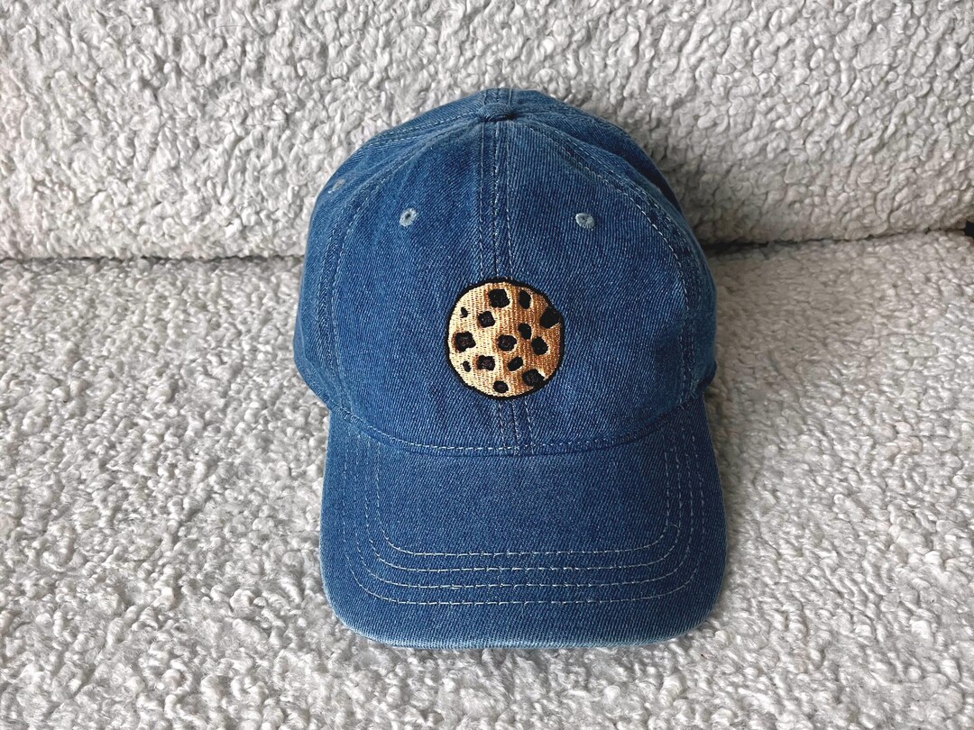 Chocolate Chip Cookie Dad Hat Baseball Cap Novelty Hat Denim - Etsy
