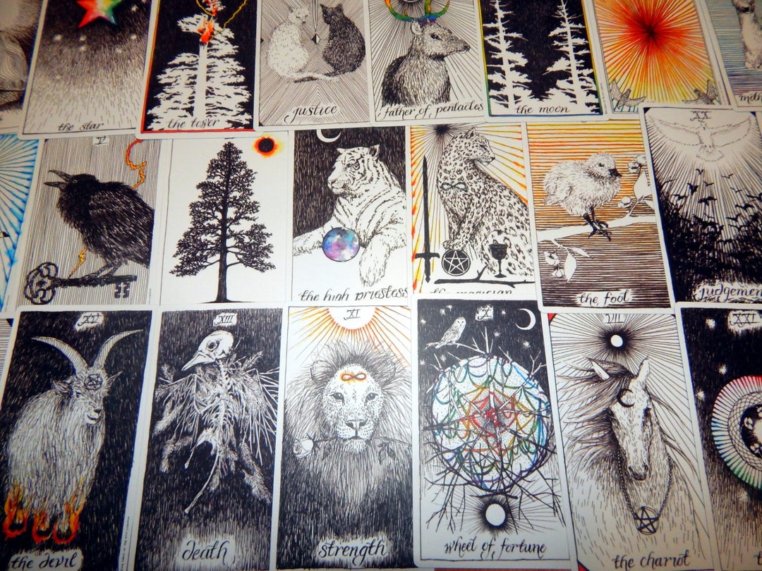 WORK Finance CAREER Tarot Card Reading Using Wild Unknown - Etsy