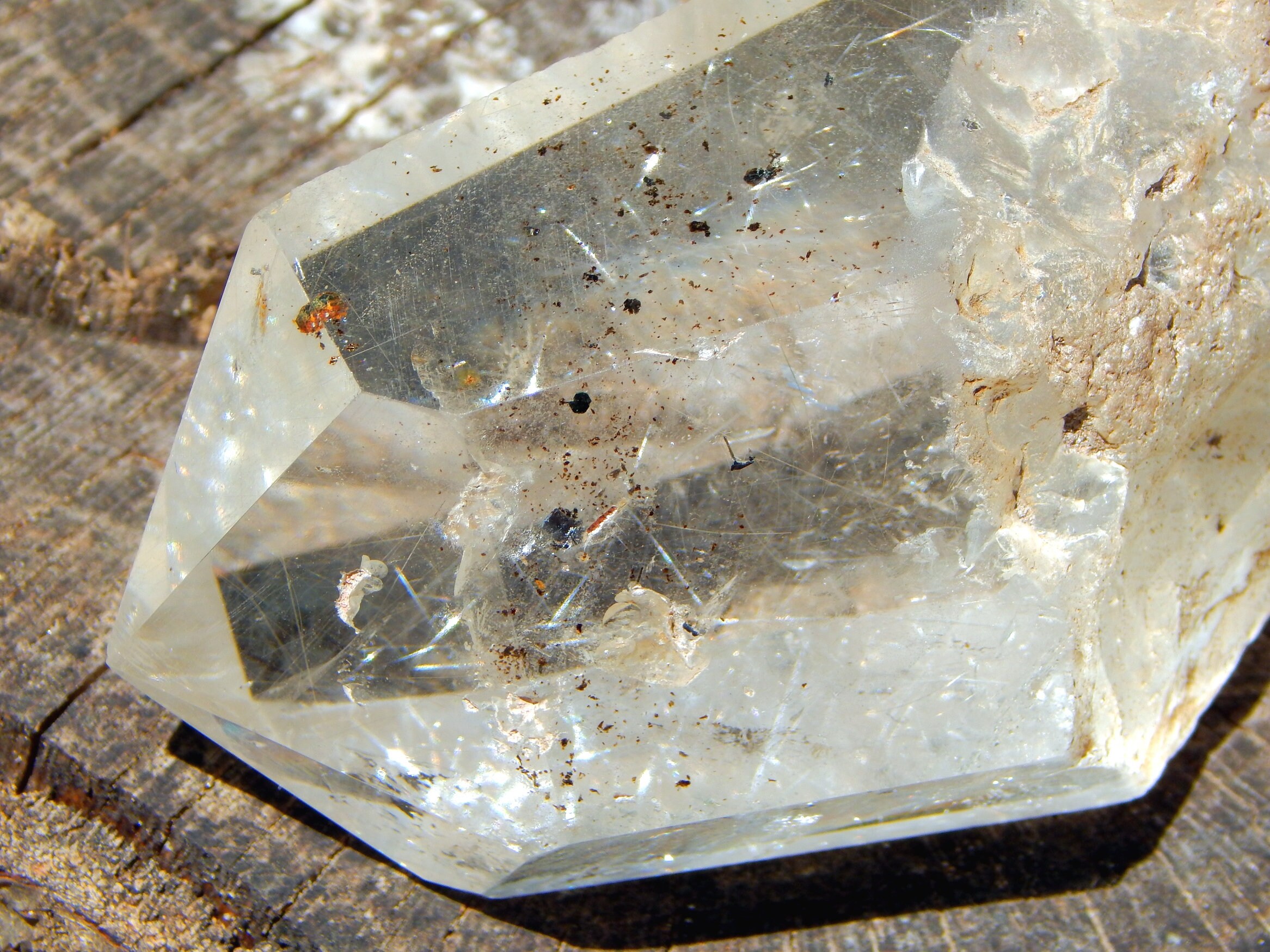 SUPER SILVER RUTILE Quartz 314g Terminated Point Silver | Etsy