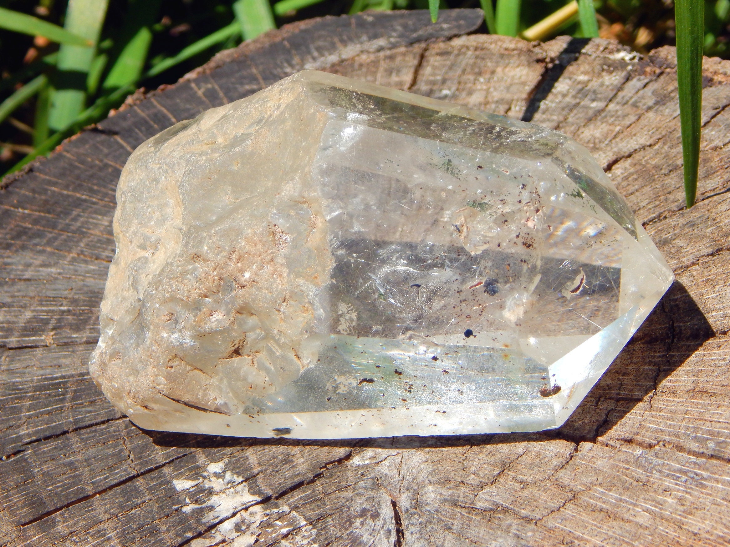 SUPER SILVER RUTILE Quartz 314g Terminated Point Silver | Etsy