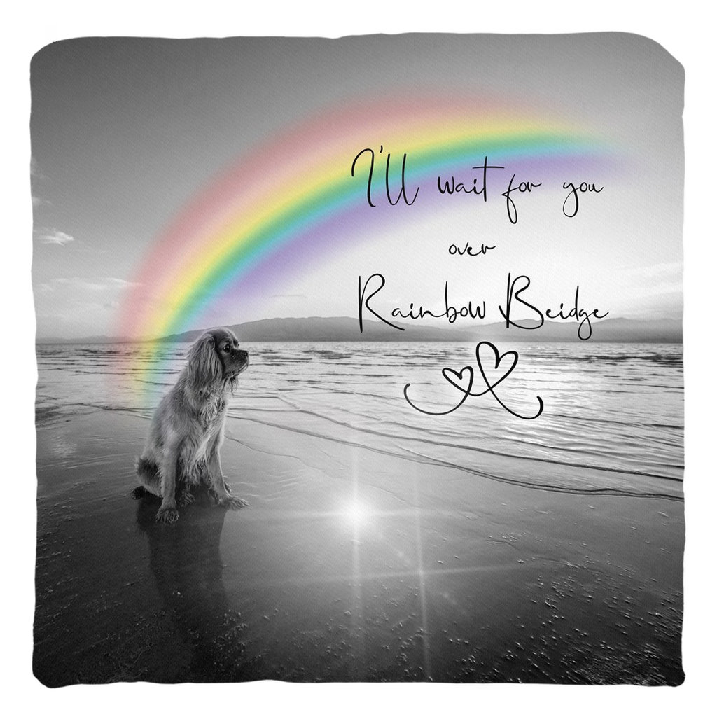 I'll Wait For You Over Rainbow Bridge 16 X 16 | Etsy