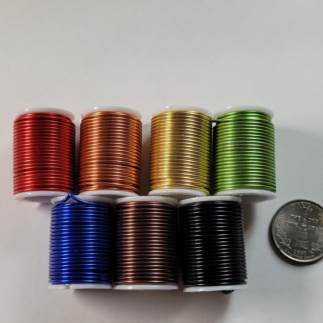 16g Aluminum Colored Wire 3.3 Yd Choose Color on A Wire - Etsy