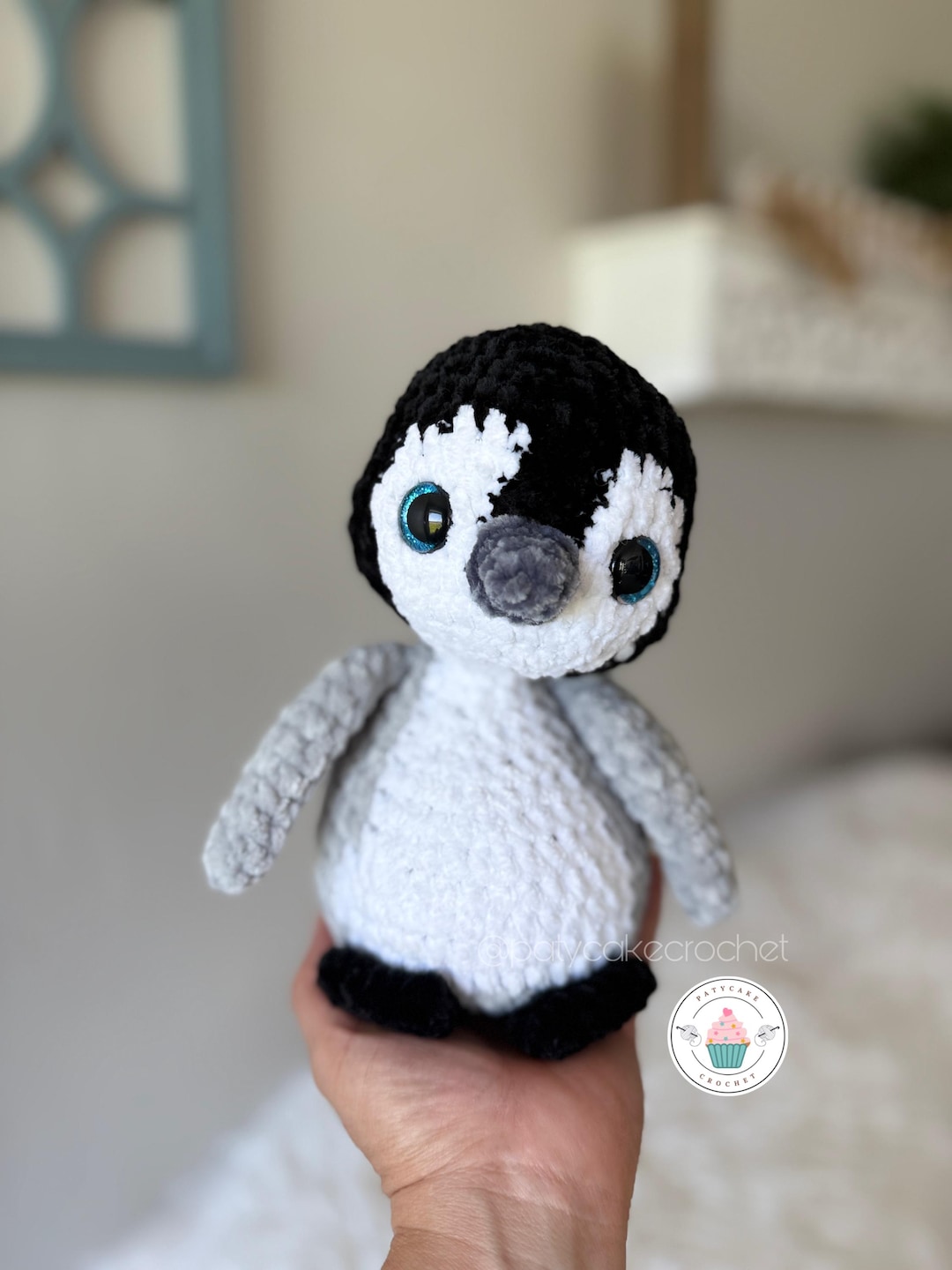 Crochet Penguin Pattern, Amigurumi Penguin Pattern, Crochet Penguin ...