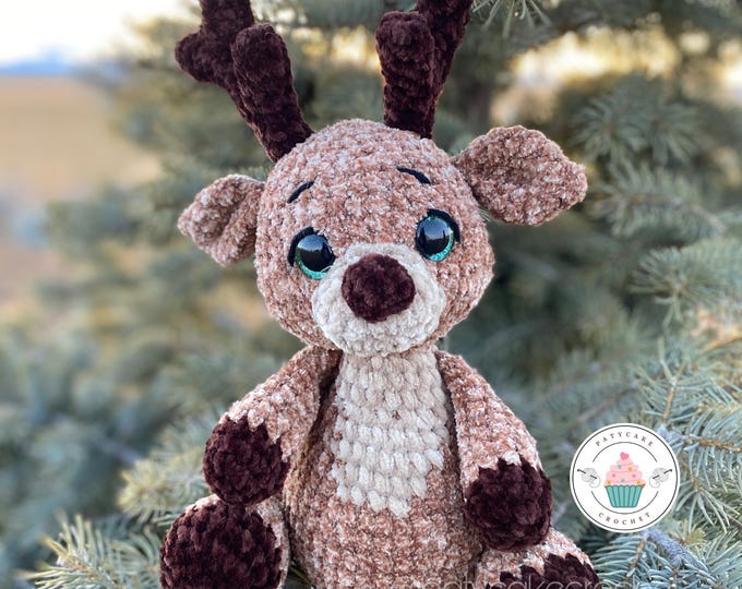 Crochet Hood for Reindeer Rudolph Accessory Aleniya2 PDF Pattern ...