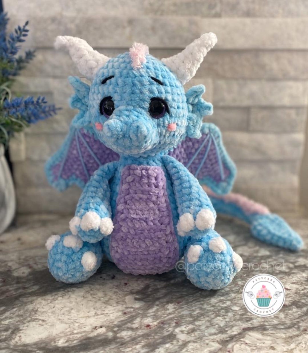 Crochet Dragon Pattern: Amigurumi Animal, PDF Download - Etsy