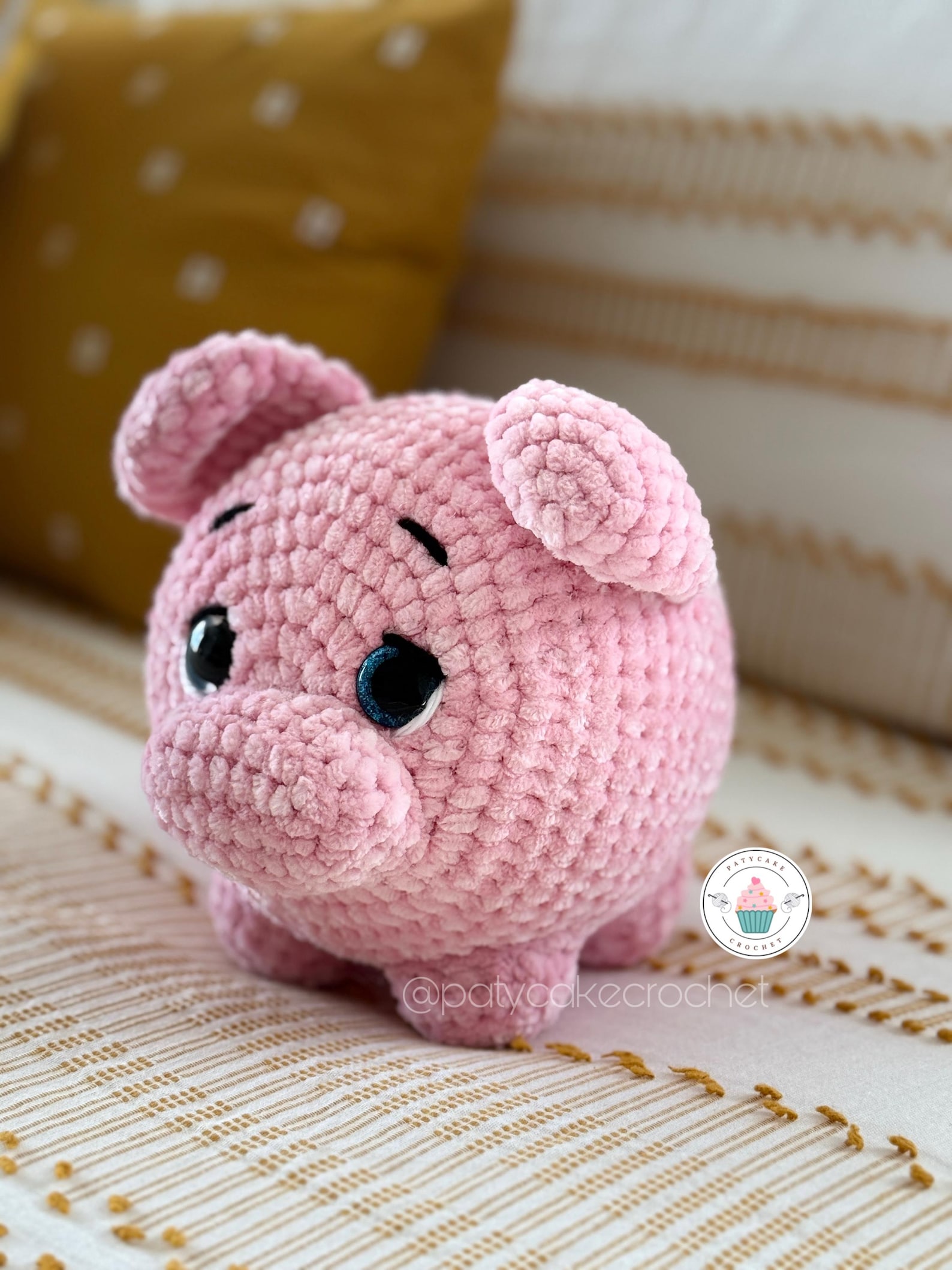 Amigurumi Pig Pattern, Crochet Pig, Pig Toy Pattern, Pig Plush Pattern ...