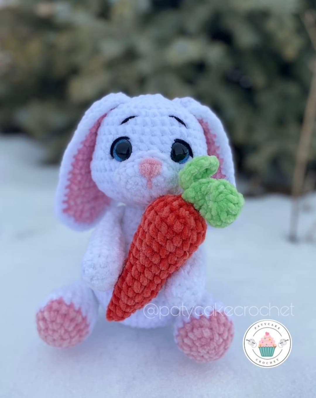 Amigurumi Rabbit Pattern, Crochet Rabbit, Rabbit Toy Pattern, Crochet ...