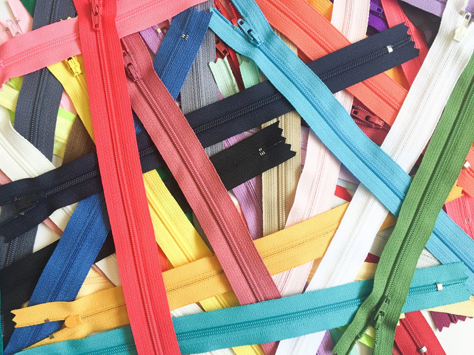 Choose Any 100 Ykk Zippers 12 Inch 3 Nylon Coil Mixed - Etsy