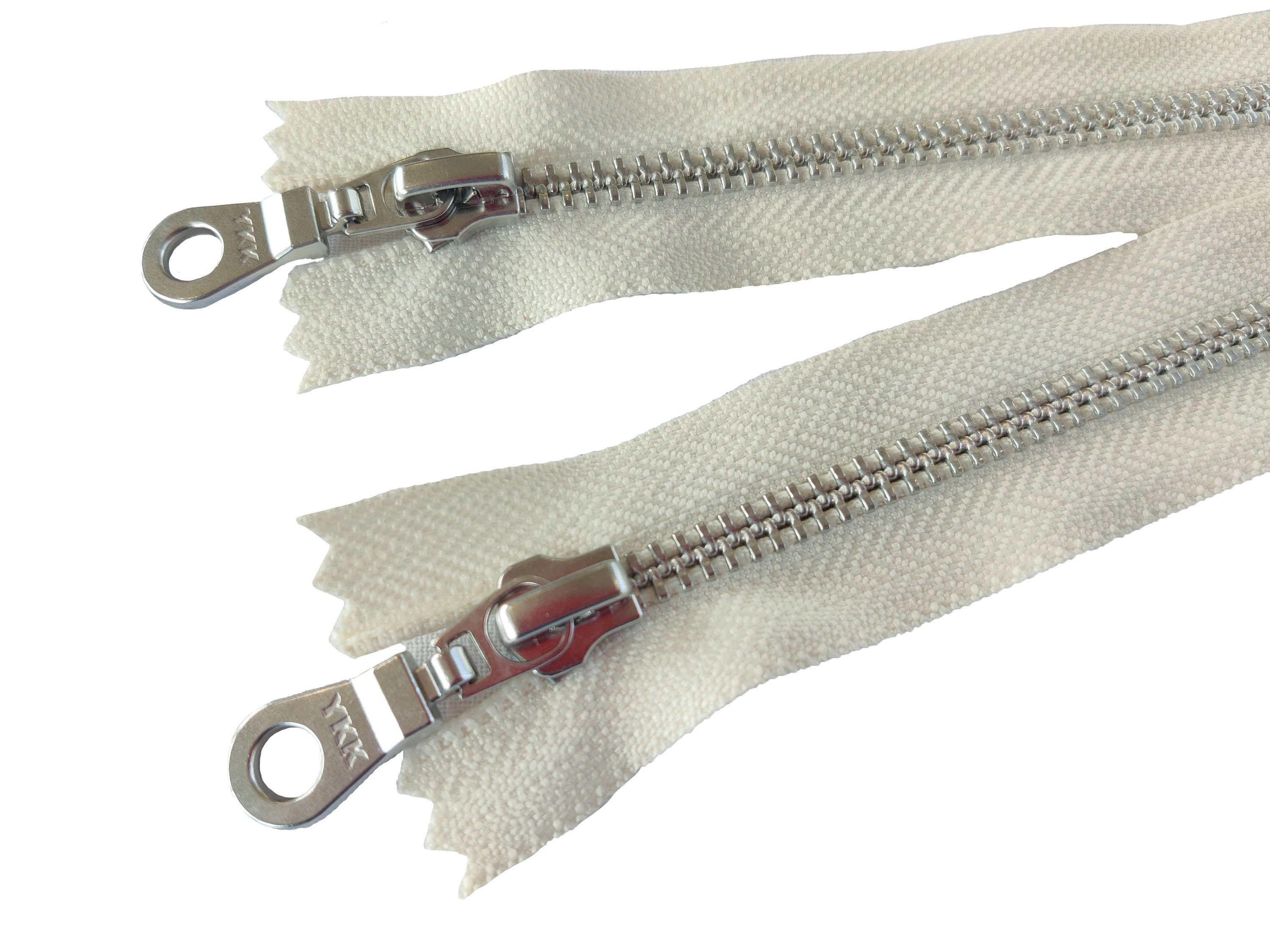 Ykk Donut Pull Zipper, Aluminum Zippers, Donut Pull Zippers, Vanilla ...