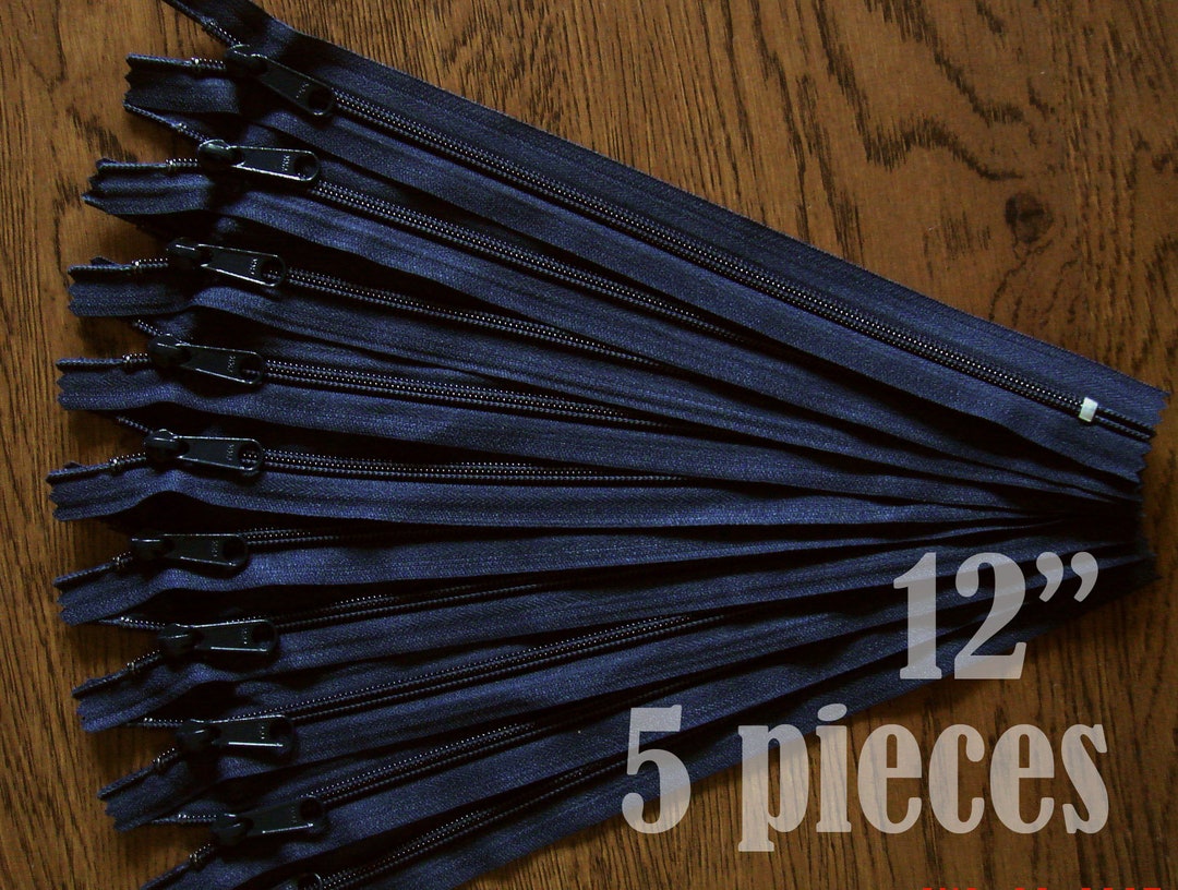 Handbag Zippers, Navy Blue Zippers, Purse Zippers, Handbag Zippers, 12 ...