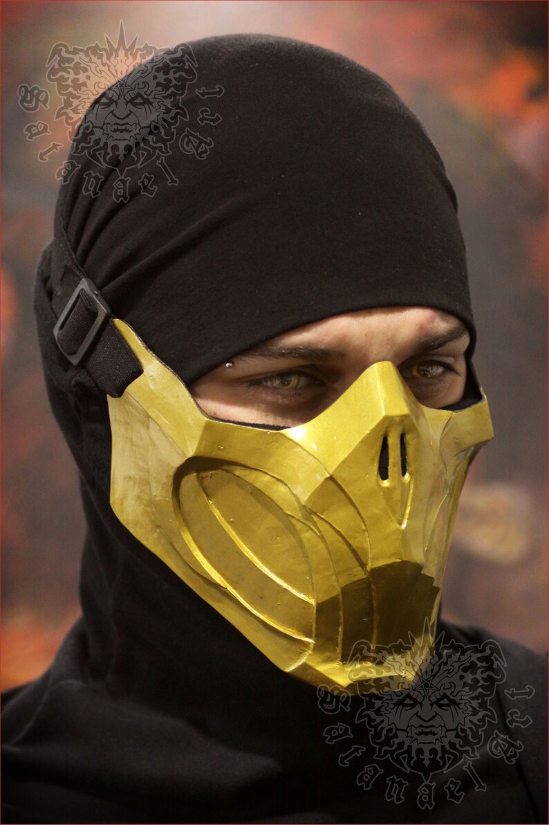 Scorpion Mask Mortal Kombat 11 - Etsy