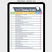 31 Day House Cleaning Routine or Schedule - Printable and Fillable ...